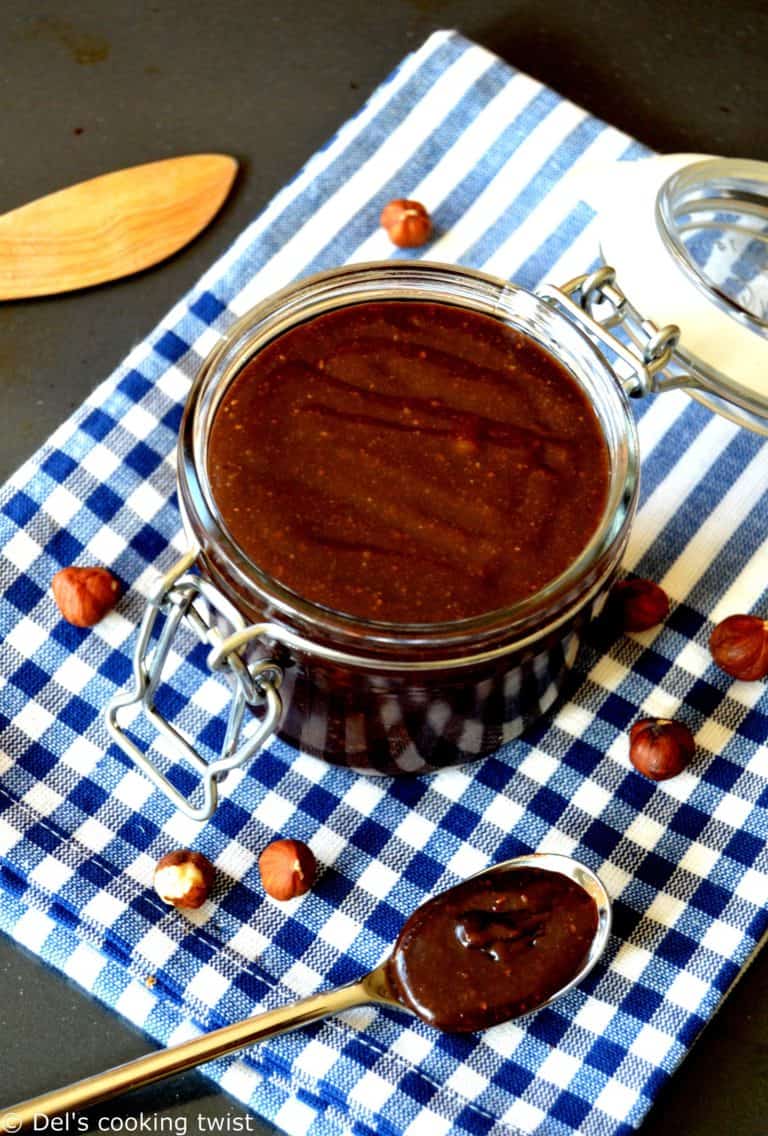 Chocolate Hazelnut Spread "Newtella" - Del's cooking twist