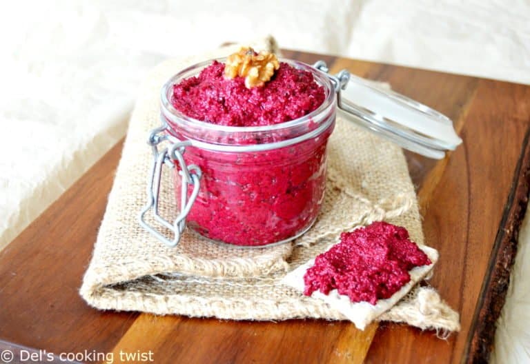 Roasted Beet Pesto - Del's cooking twist