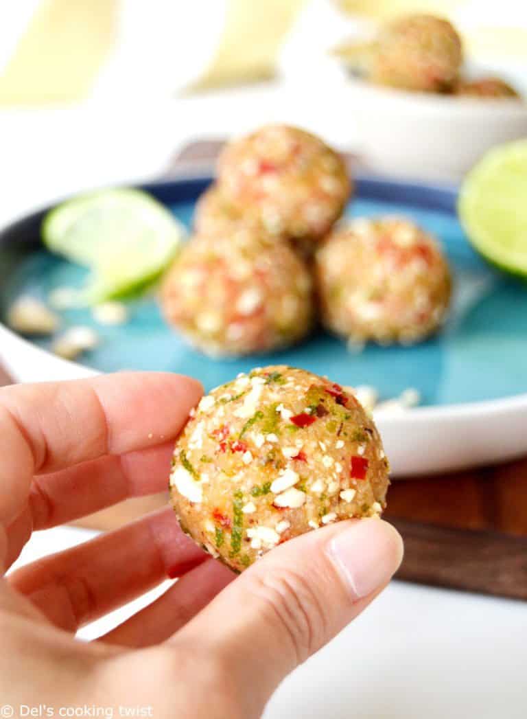 Raw Spicy Lime Bites - Del's cooking twist