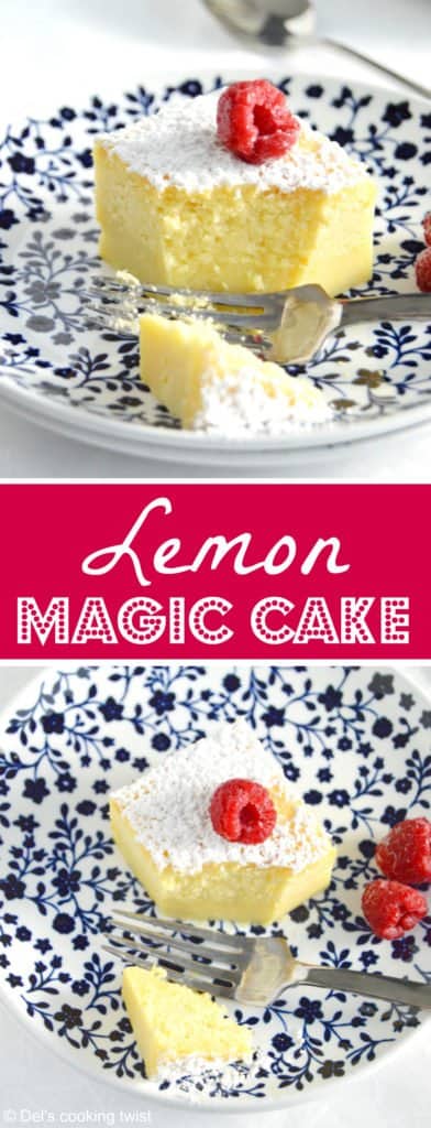 Lemon Magic Cake - Del's cooking twist