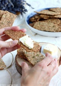 Swedish Multi-Seed Crispbread "Knäckebröd" - Del's cooking twist