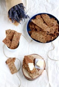 Swedish Multi-Seed Crispbread "Knäckebröd" - Del's cooking twist