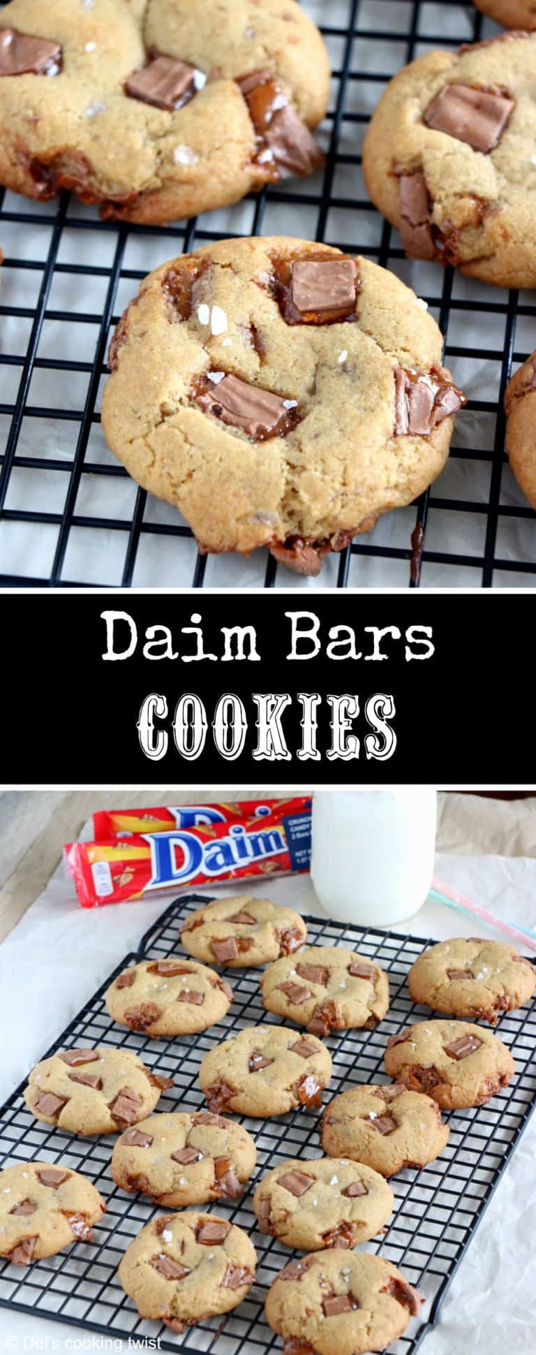 Daim Bar Cookies - Del's cooking twist