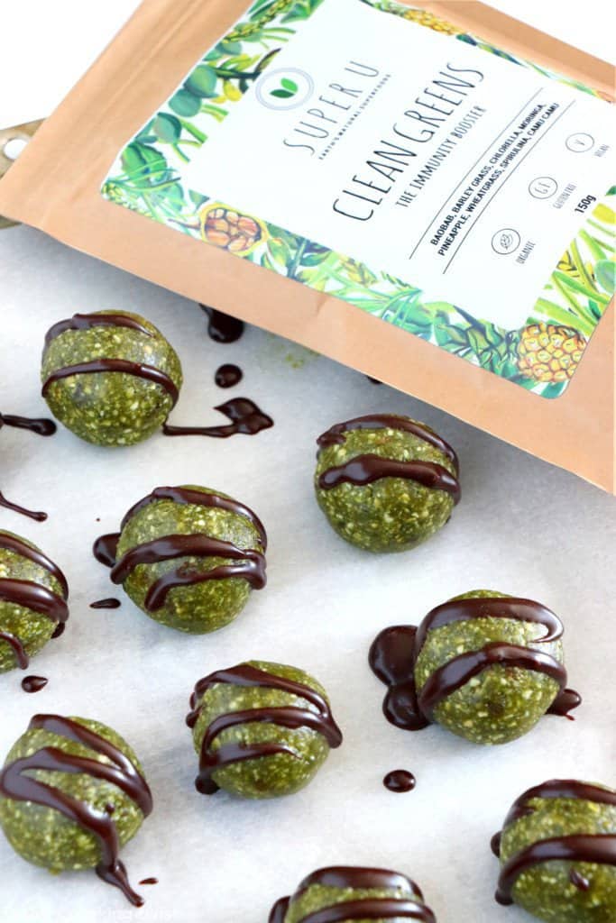 Superfood Green Energy Balls - Del's cooking twist