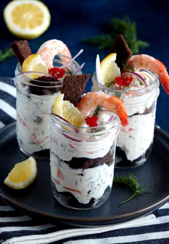 Swedish Toast Skagen (Prawn Toasts): 2 ways! - Del's cooking twist