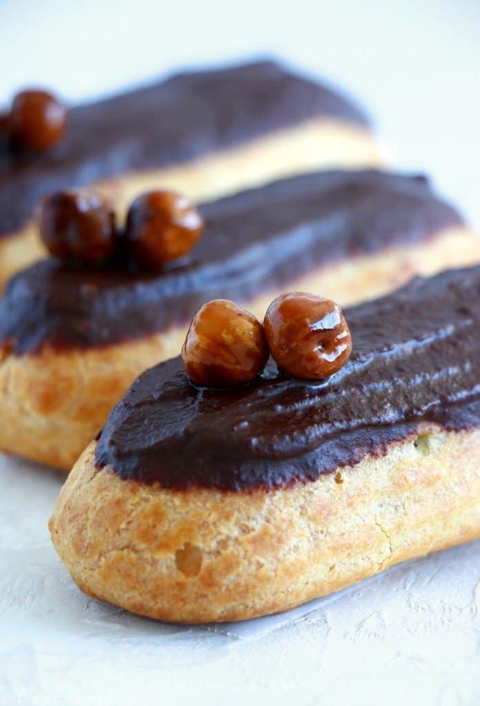 Chocolate Eclairs (éclairs au chocolat) - Del's cooking twist