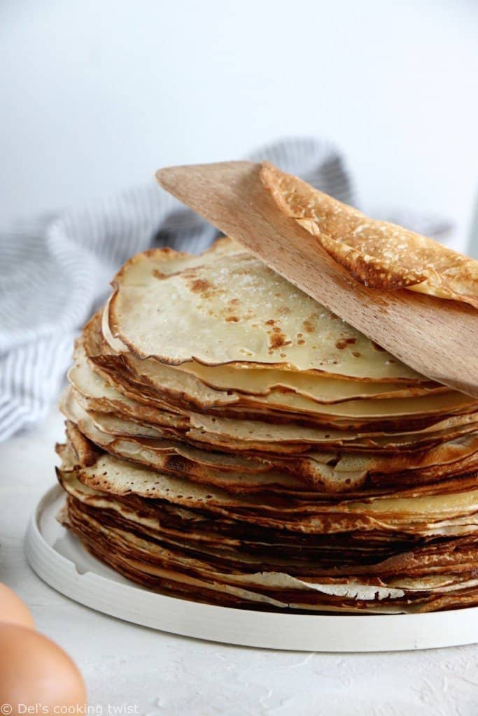 Easy French crepes (Classic Recipe) - Del's cooking twist