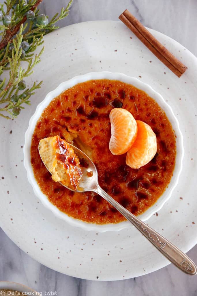Crème brûlée à la citrouille facile - Del's cooking twist