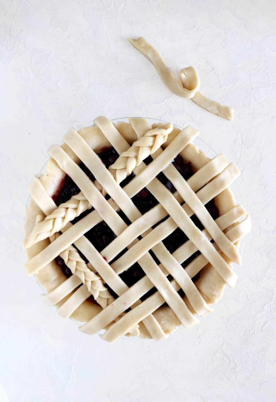 How To Make A Lattice Pie Crust - Del's cooking twist