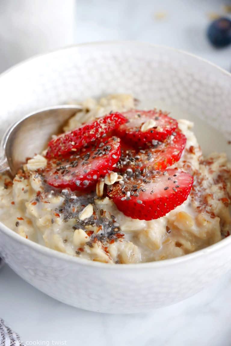 Basic Oatmeal Recipe (+ Healthy Topping Ideas) (+ Healthy Topping Ideas ...