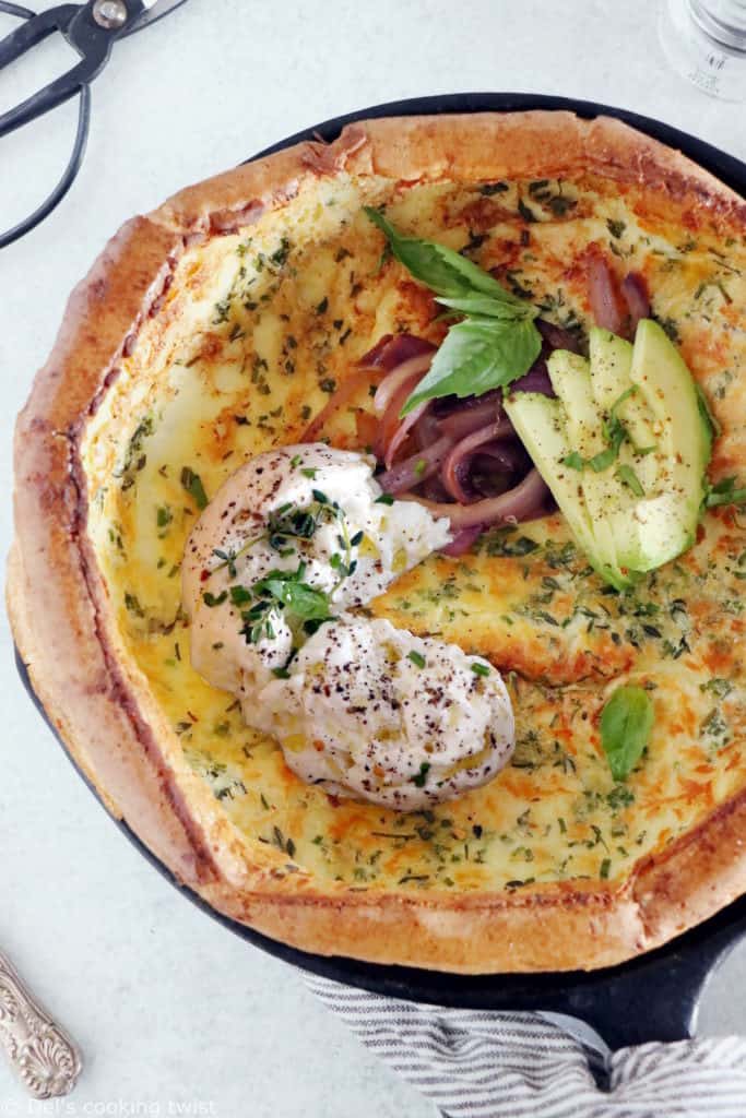 Savory Dutch Baby Pancake (Easy and delicious!) - Del's cooking twist