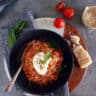 Spicy Tomato Risotto with Burrata Cheese - Del's cooking twist