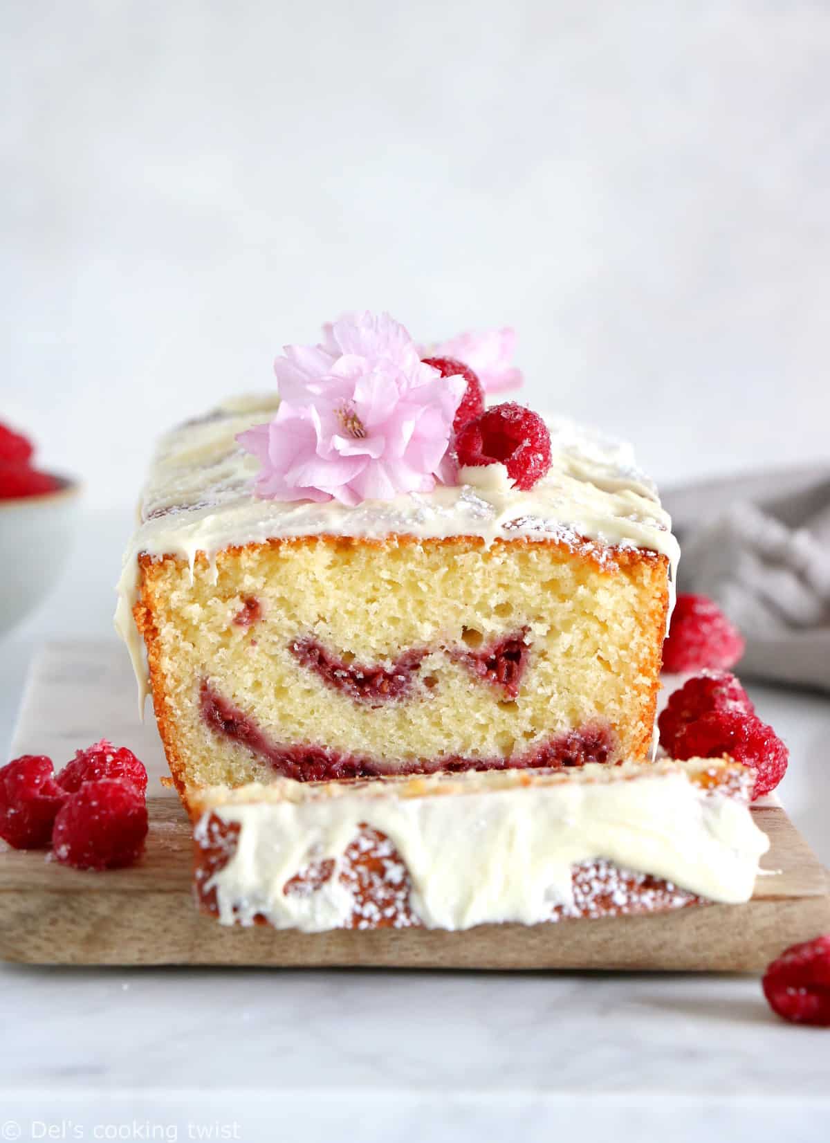 White Chocolate Raspberry Cake Recipe