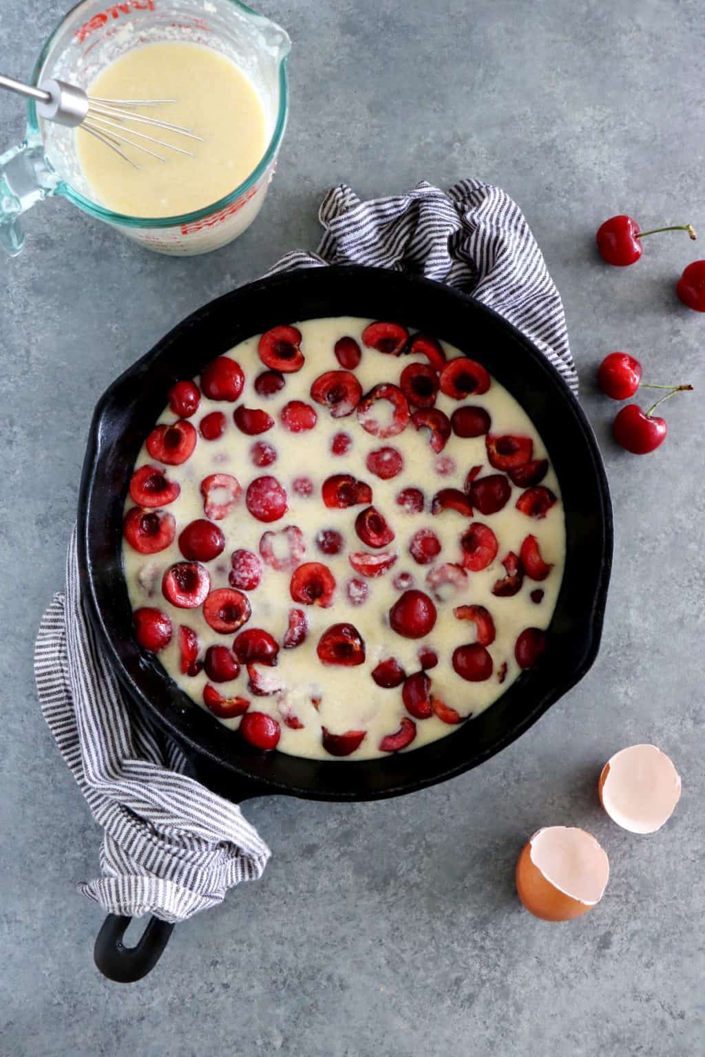 French Cherry Clafoutis (Classic Recipe) - Del's cooking twist