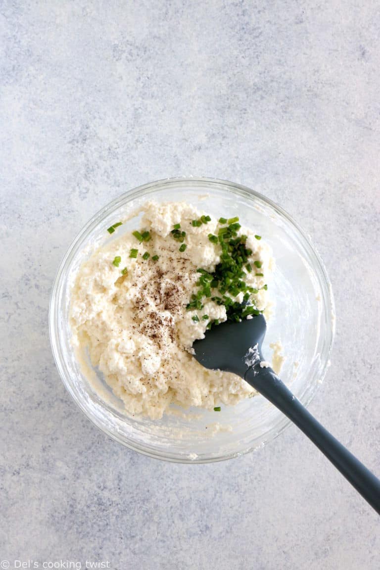 Fresh Herb Tomato Cheesecake Tart - Del's cooking twist