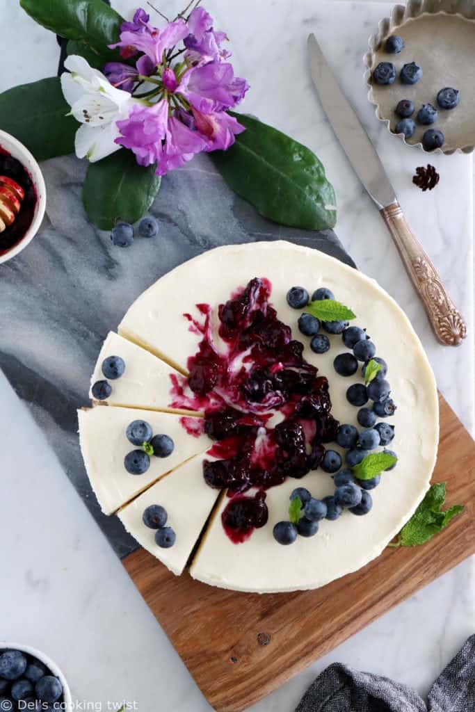 Cheesecake sans cuisson (facile et inratable) - Del's cooking twist