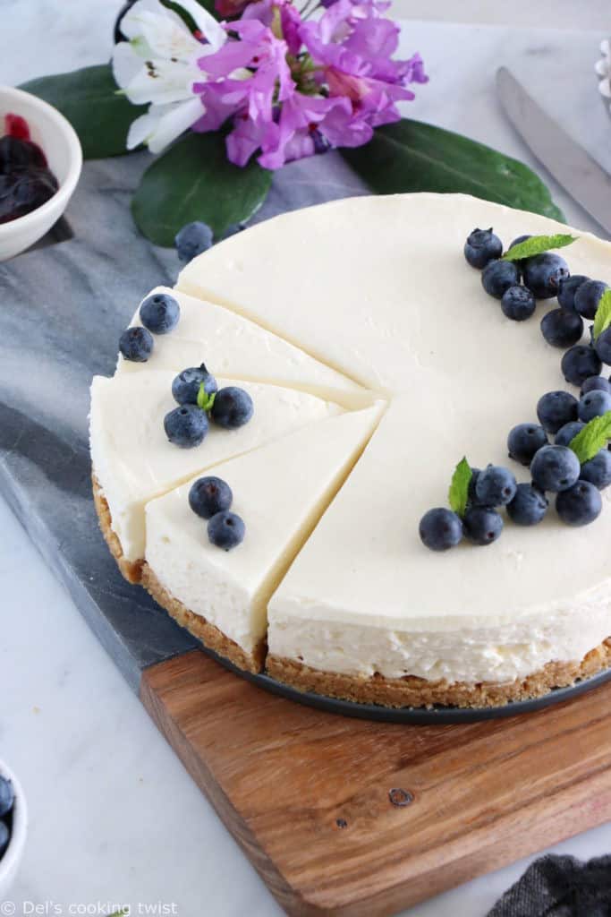 Cheesecake sans cuisson (facile et inratable) - Del's cooking twist