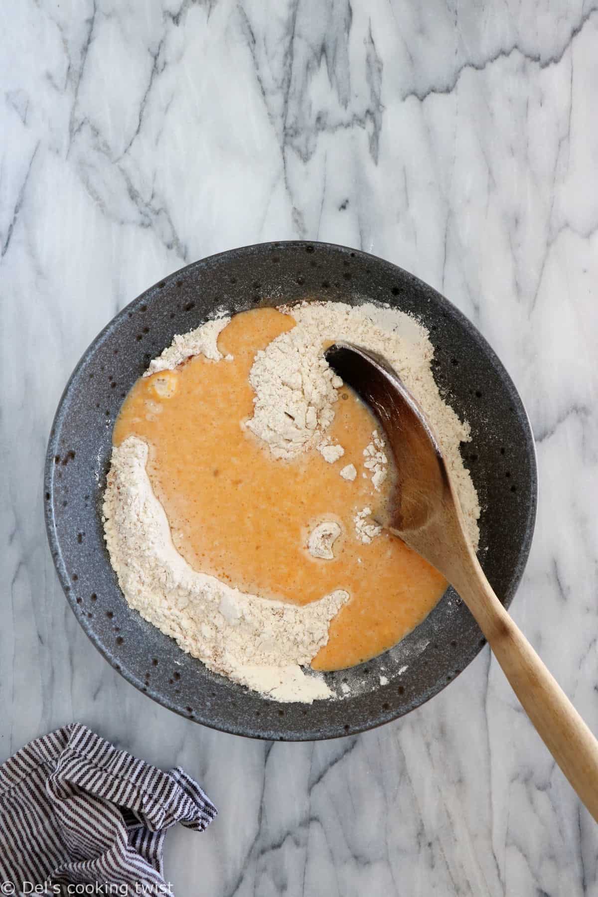 Pancakes à la citrouille (pumpkin pancakes) - Del's cooking twist