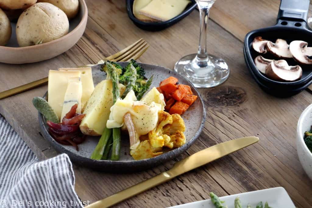 How To Host A Vegetarian Raclette Dinner Party - Del's cooking twist