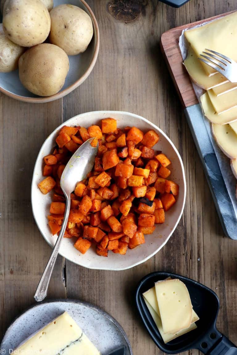 How To Host A Vegetarian Raclette Dinner Party - Del's cooking twist