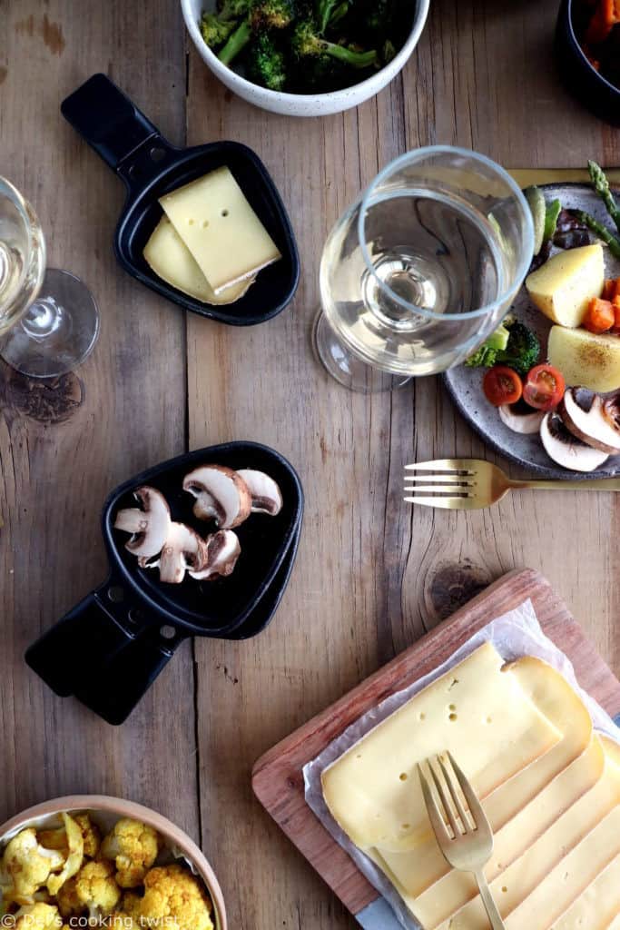 Comment préparer une raclette végétarienne - Del's cooking twist