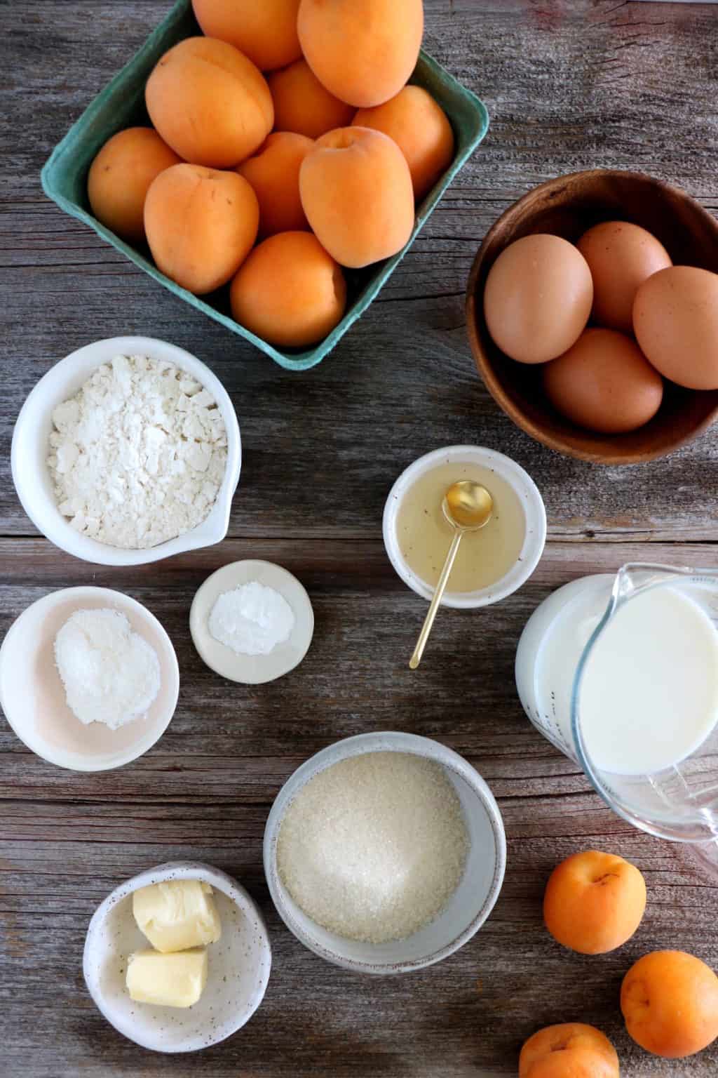 Apricot Clafoutis - Del's cooking twist