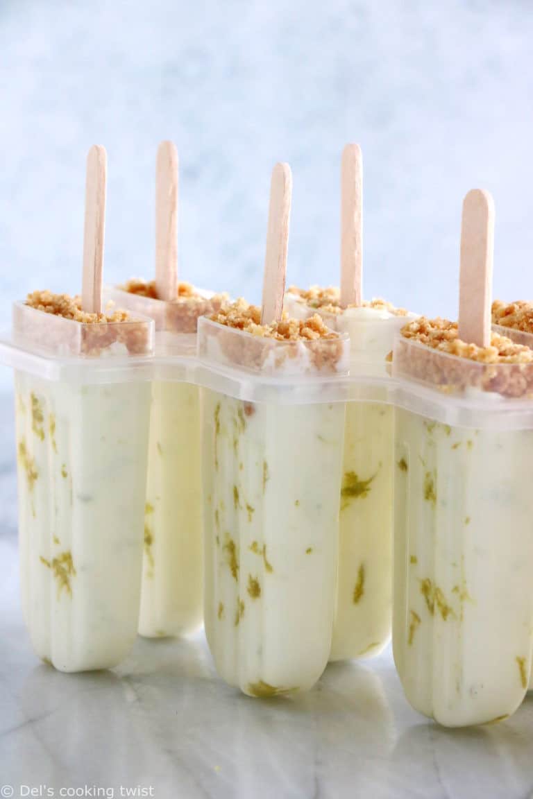 Key Lime Pie Popsicles - Del's cooking twist