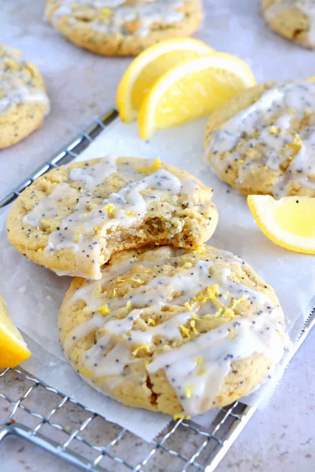 Lemon Poppy Seed Cookies - Del's cooking twist