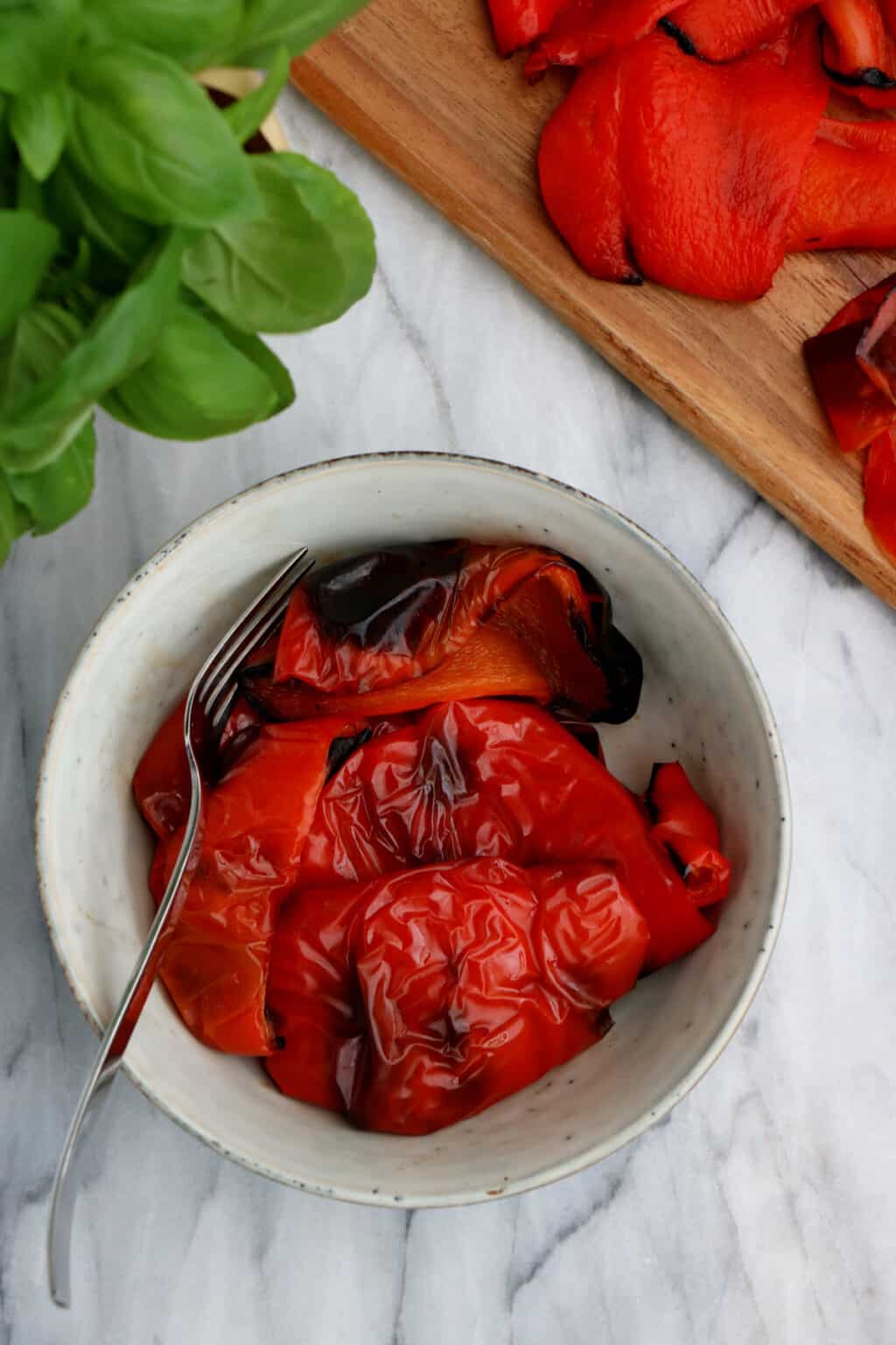Roasted Red Peppers - Del's cooking twist