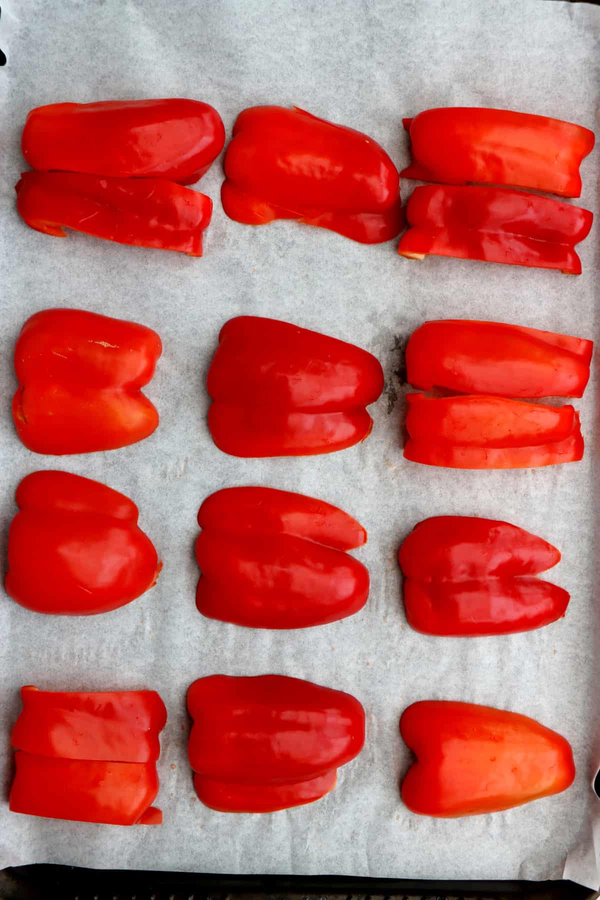Roasted Red Peppers - Del's cooking twist