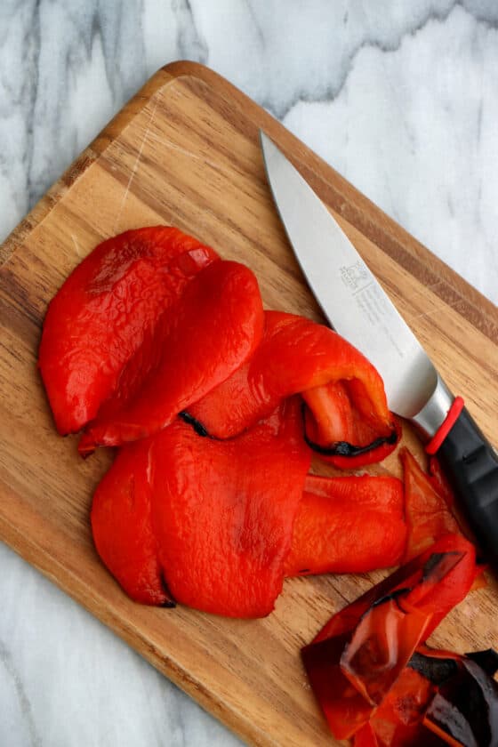 Roasted Red Peppers - Del's cooking twist