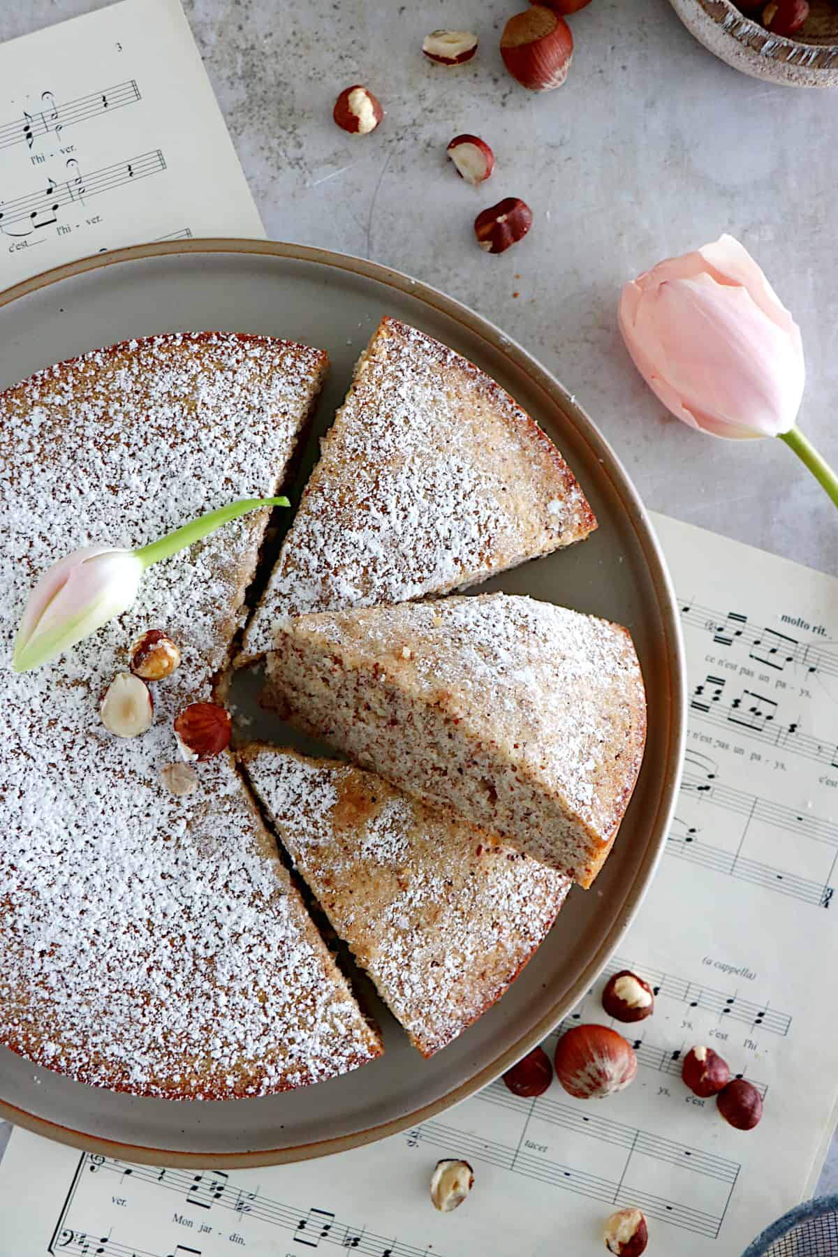 French Hazelnut Cake (Creusois) - Del's cooking twist