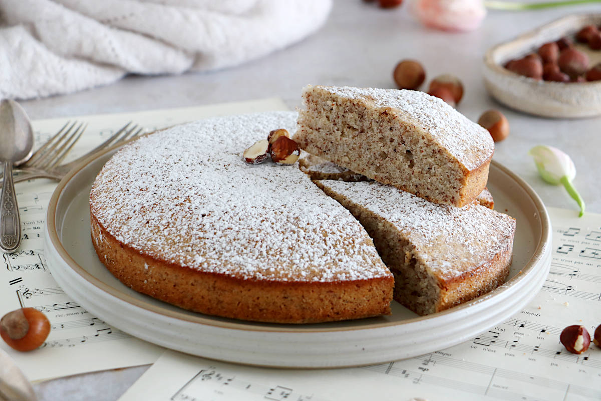 French Hazelnut Cake (Creusois) - Del's cooking twist
