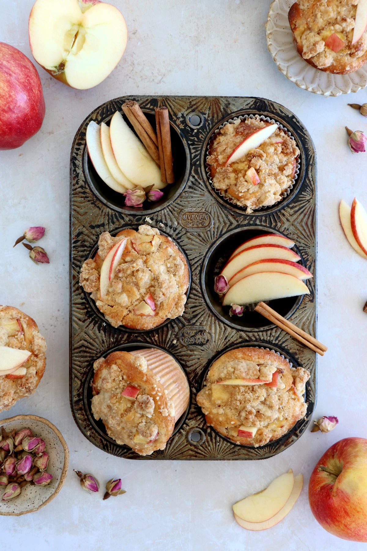 Muffins aux pommes - Del's cooking twist