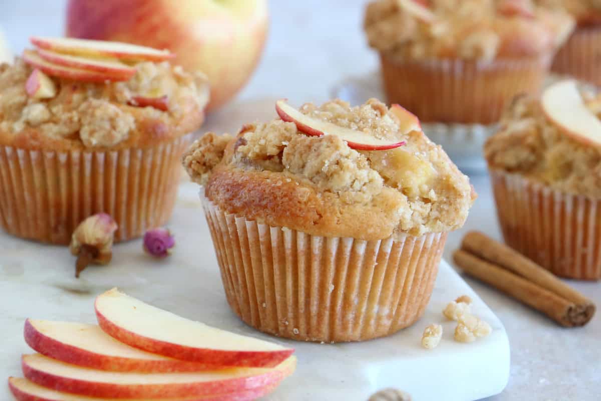 Muffins aux pommes - Del's cooking twist