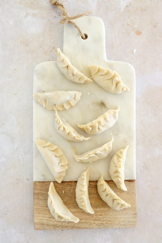 Homemade Gyoza Wrappers - Del's cooking twist