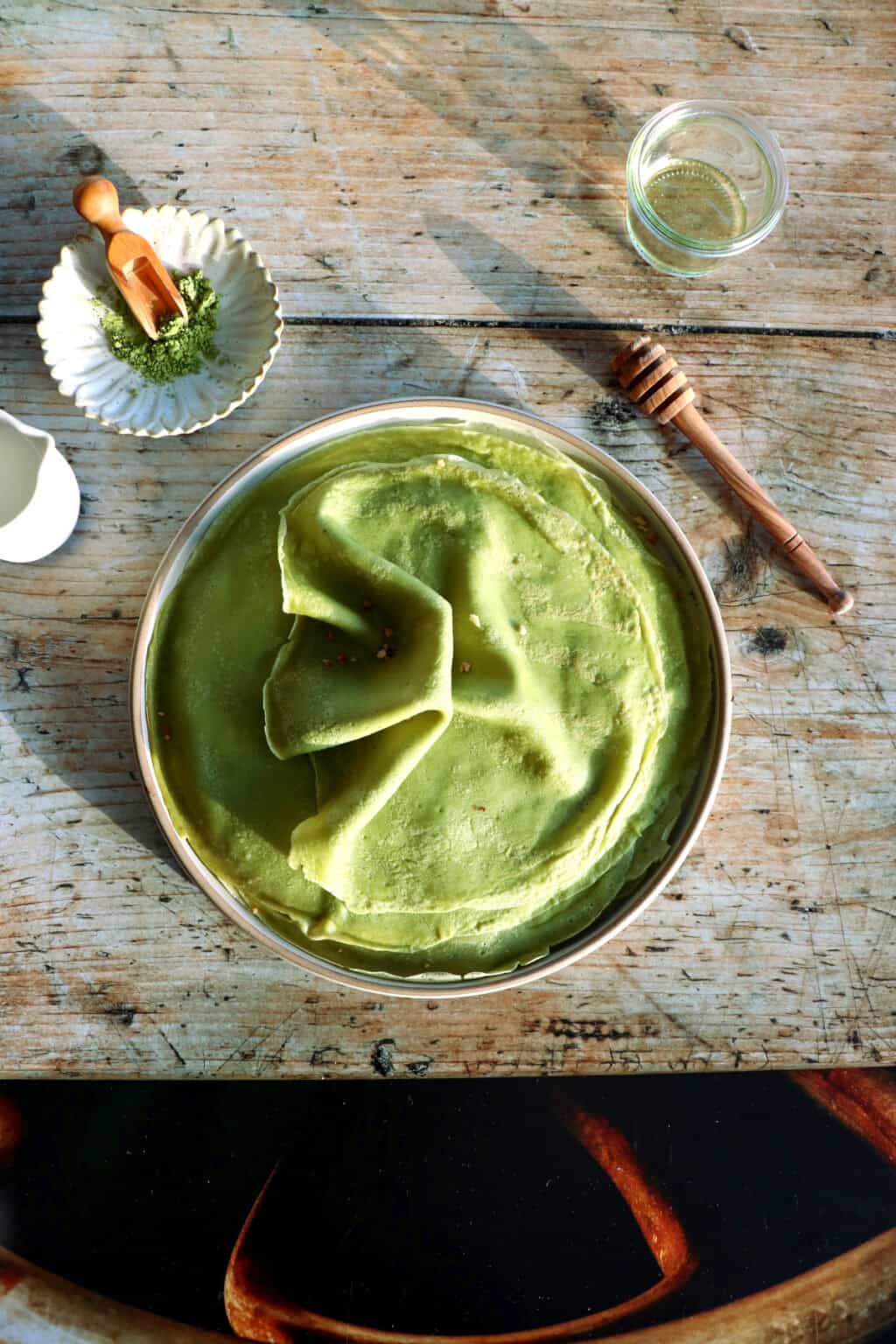 Matcha Crêpes - Del's cooking twist