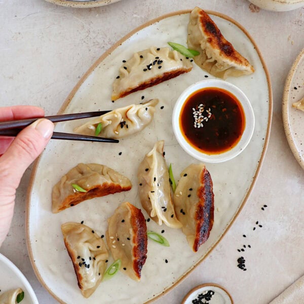 Vegetable Gyoza - Del's cooking twist