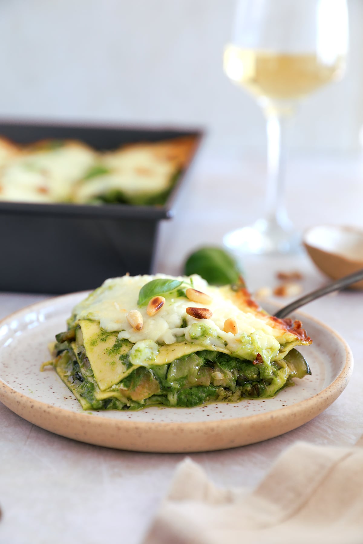 Green Goddess Lasagna - Del's cooking twist