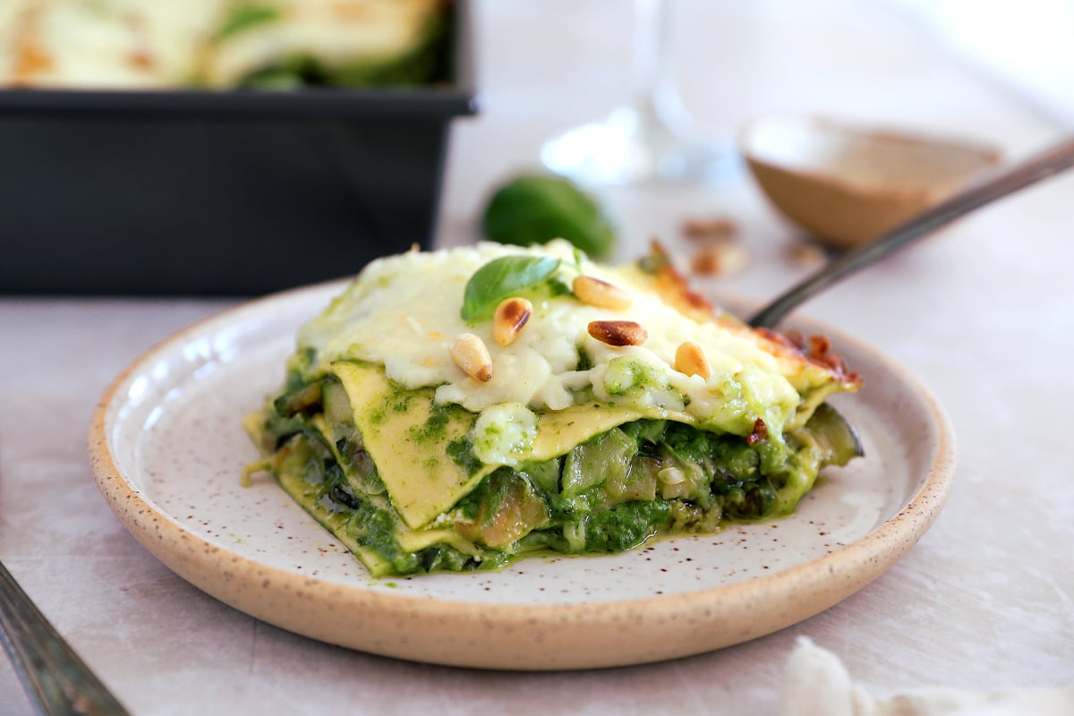 Green Goddess Lasagna - Del's cooking twist