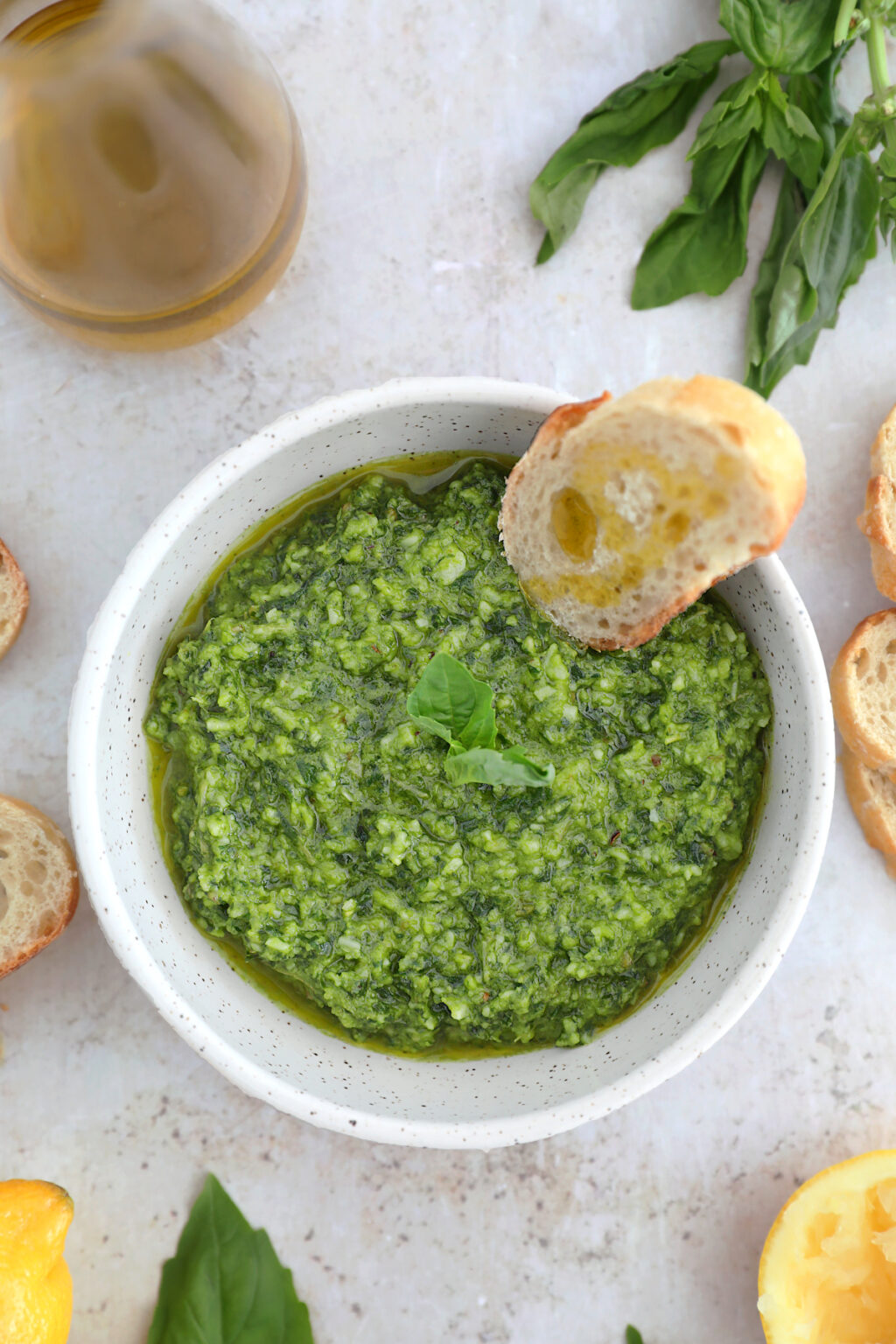 Basil Pesto - Del's cooking twist