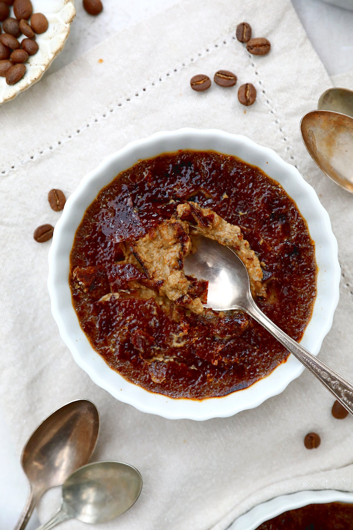 Crème brûlée au café - Del's cooking twist