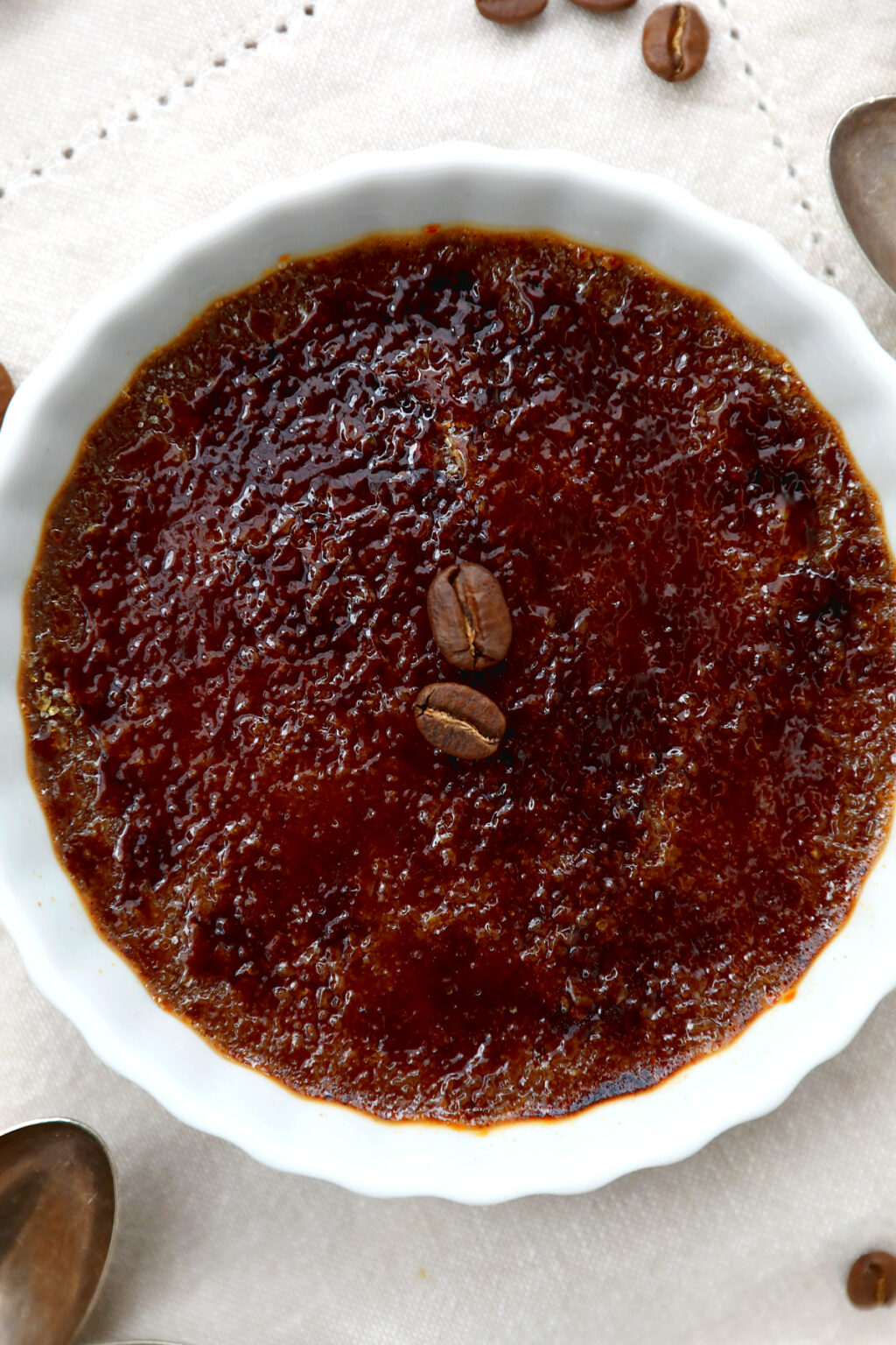 Crème brûlée au café - Del's cooking twist