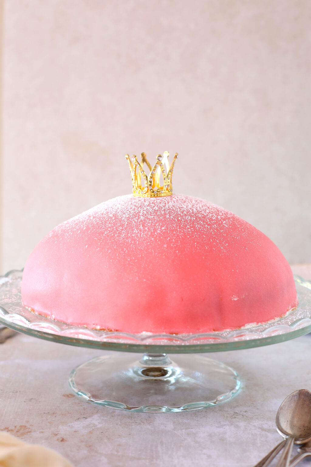 Pink Swedish Princess Cake (Prinsesstårta) - Del's cooking twist