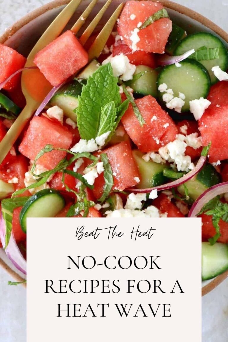 Fresh No-Cook Recipes for a Heat Wave - Del's cooking twist